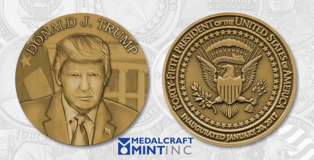 Trump inaugural medallion - SEO Website Links